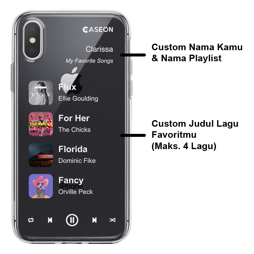 My Song List Custom Caseon Store